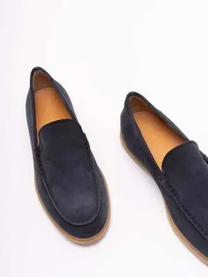 TOD'S Loafers In Suede - Multicolor