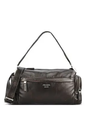 Prada Leather Shoulder Bag - Multicolor
