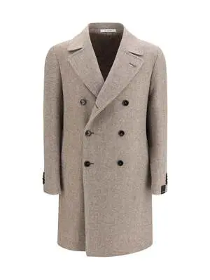 Tagliatore Chevron Coat