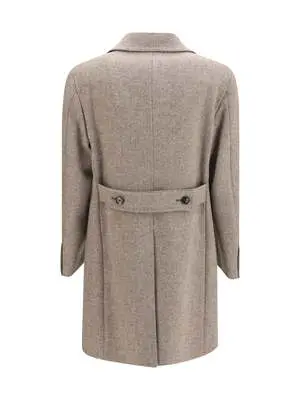 Tagliatore Chevron Coat