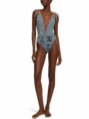DIESEL® Costume Intero Effetto Denim