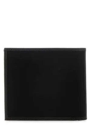 Prada Fabric And Leather Wallet