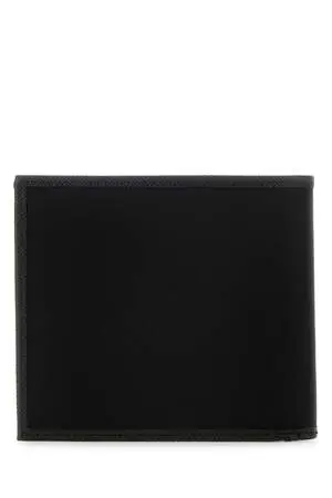 Prada Fabric And Leather Wallet