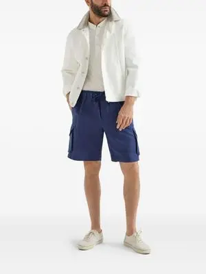 Brunello Cucinelli Linen Cargo Shorts
