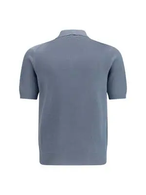 Brunello Cucinelli Cotton Ribbed Polo