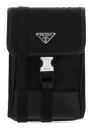 Prada Re-nylon Phone Case - Black