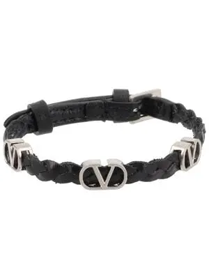 Valentino Garavani Vlogo Signature Bracelet - Black