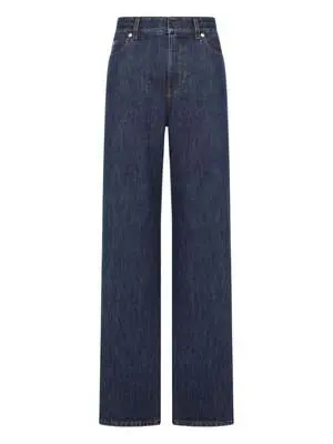 Fendi Ff Padded` Jeans - Multicolor