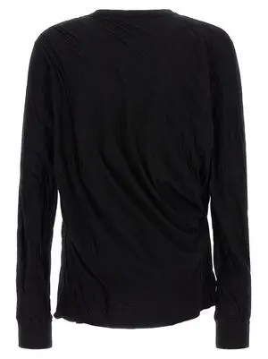 Rick Owens Jumbo Double Ls T' T-shirt - Black