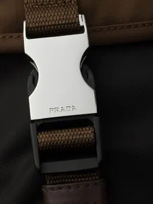 Prada Re-nylon And Leather Crossbody Bag