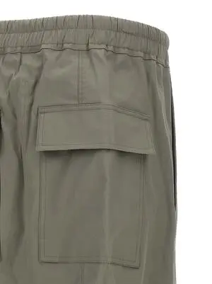 Rick Owens Drawstring Cropped' Pants - Gray