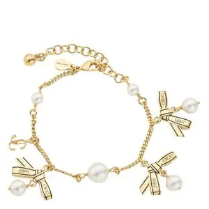JIMMY CHOO Multi Charm Bracelet - Gold