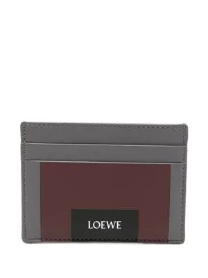 Loewe Leather Credit Card Case - Multicolor