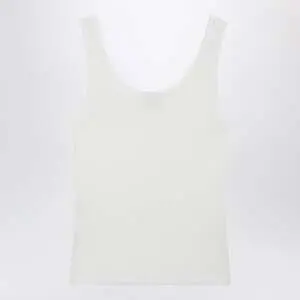 Chloé Ribbed Cotton Tank Top