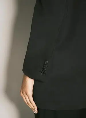 Saint Laurent Silk Tuxedo Blazer