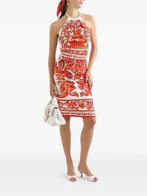 Dolce & Gabbana Maiolica-print Top