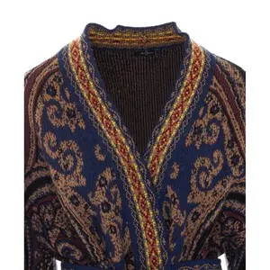 Etro Floral Paisley Print Cardigan