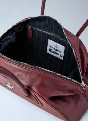 VIVIENNE WESTWOOD Shirley Small Holdall Shoulder Bag - Multicolor