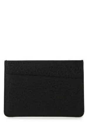 MAISON MARGIELA Leather Card Holder - Black