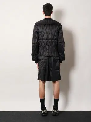 Moncler Rick Owens Geocamo Flight Down Jacket - Black