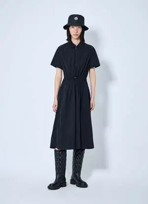 Moncler Short Sleeve Midi Dress