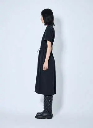 Moncler Short Sleeve Midi Dress