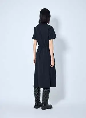 Moncler Short Sleeve Midi Dress