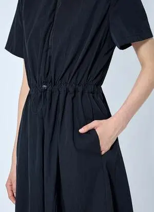 Moncler Short Sleeve Midi Dress