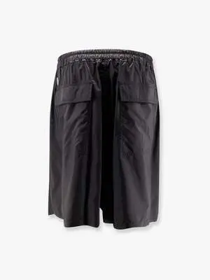 Moncler Kilt Shorts With Drawstring - Black