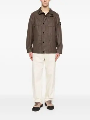 Stone Island Cotton Blend Jacket