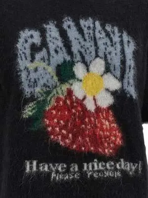 GANNI Strawberry' Sweater