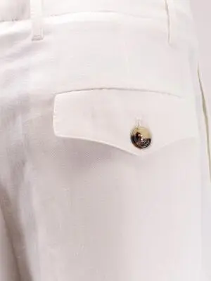 Brunello Cucinelli Linen And Cotton Trousers