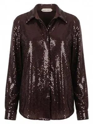 Alberta Ferretti Sequins Shirt - Multicolor