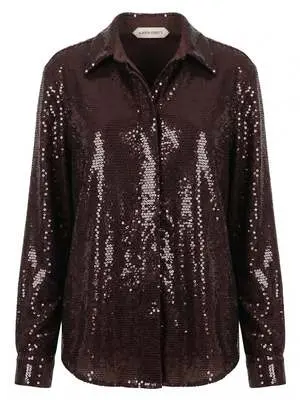 Alberta Ferretti Sequins Shirt - Multicolor