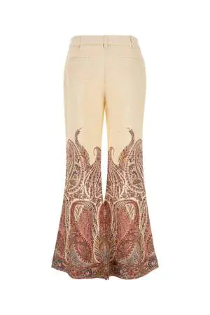 Zimmermann Printed Linen Rhiannon Pant - Multicolor
