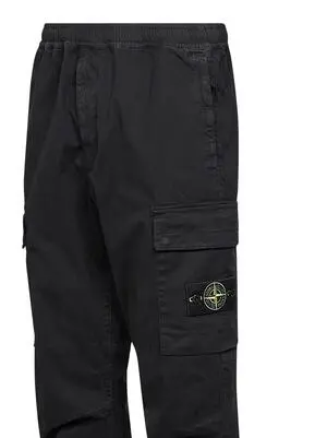 Stone Island Organic Stretch Broken Twill Cargo Trousers - Multicolor