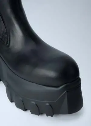 Rick Owens Beatle Mega Tractor Boots