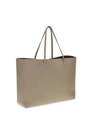 Fendi Roll Roman Leather Shopping Bag - Cream