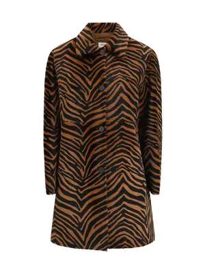 P.a.r.o.s.h Leopard Print Coat