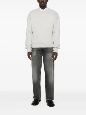 AMI Paris De Coeur Cotton Sweatshirt - Multicolor
