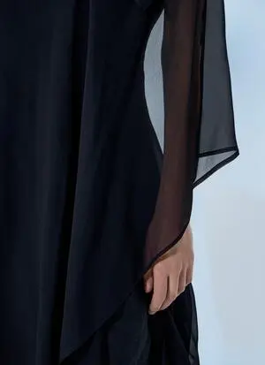 Yohji Yamamoto Asymmetric Layered Dress