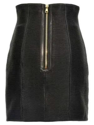 Balmain Hw Rolled' Skirt