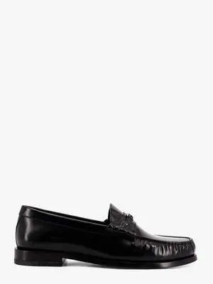 Celine Luco Leather Loafers - Multicolor