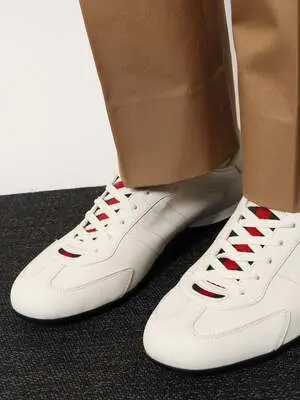 Gucci Shift Leather Sneakers