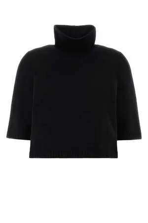 Alaïa Cashmere Blend Sweater - Black