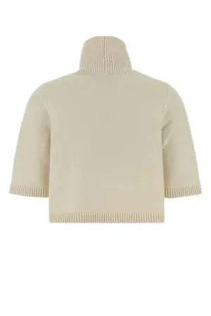Alaïa Cashmere Blend Sweater - Black