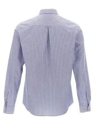 Valentino Garavani Striped Shirt - Blue