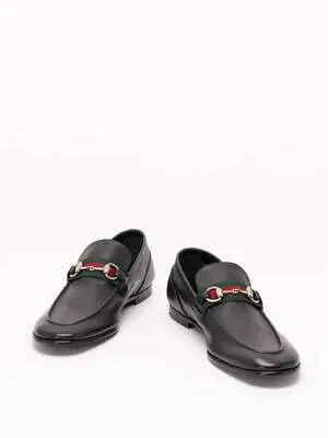 Gucci Leather Como Loafers