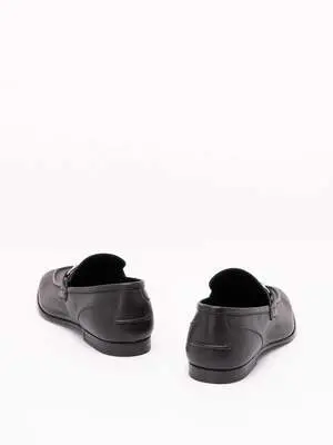 Gucci Leather Como Loafers