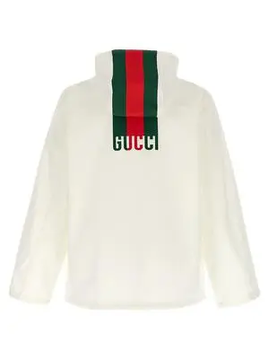Gucci Water-repellent Cotton Hooded Jacket
